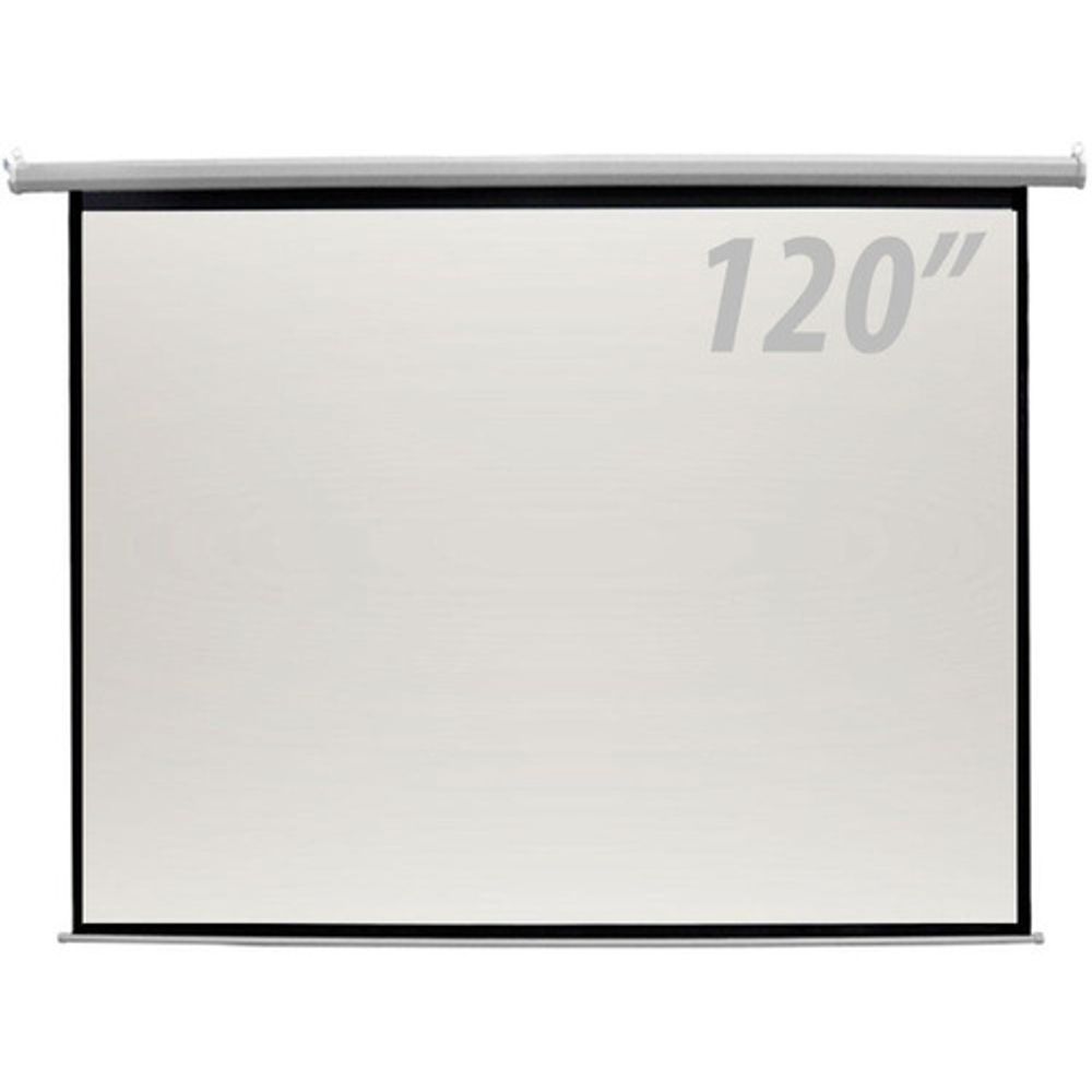 TELA PARA PROJECAO 120 POLEGADAS RETRATIL ELETRICA 127V CSR - enterlight