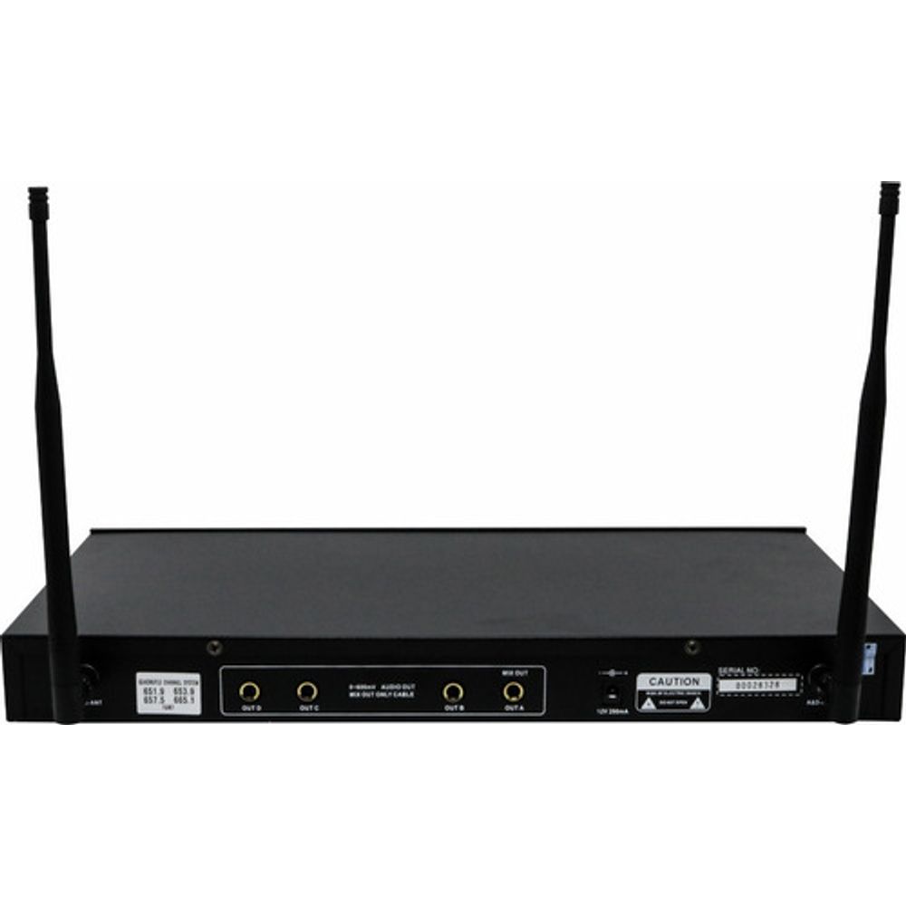 MICROFONE SEM FIO UHF 4 GOOSENECK BIVOLT 840B CSR - enterlight MICROFONE SEM FIO UHF 4 GOOSENECK BIVOLT 840B CSR - enterlight