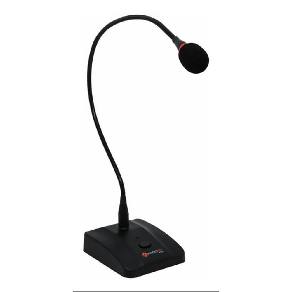 MICROFONE DE MESA COM FIO GOOSENECK K-353 KADOSH - enterlight MICROFONE DE MESA COM FIO GOOSENECK K-353 KADOSH - enterlight