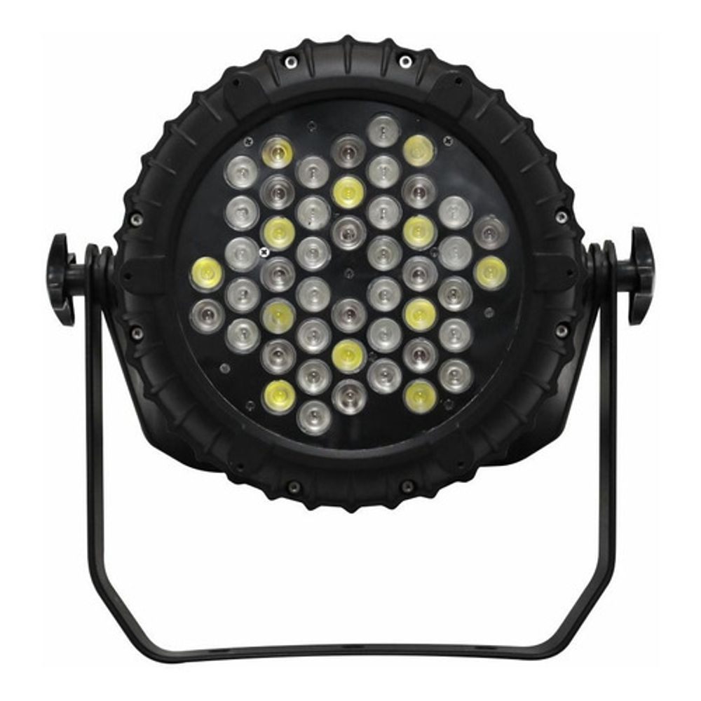 REFLETOR PAR 64 48 LEDS 5W CREE RGBW IP66 BLINDADO GMP5 RGBW GLOW ...