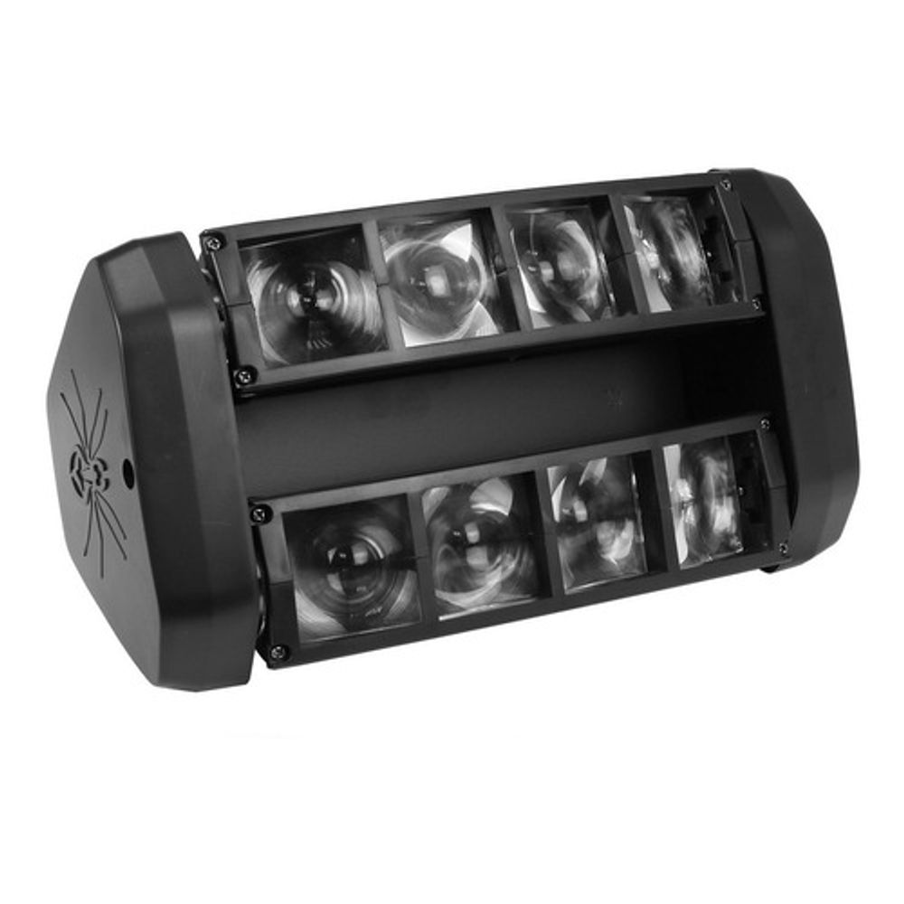 MINI SPIDER 8 LEDS 3W RGBW BIVOLT DMX ASTRO - enterlight