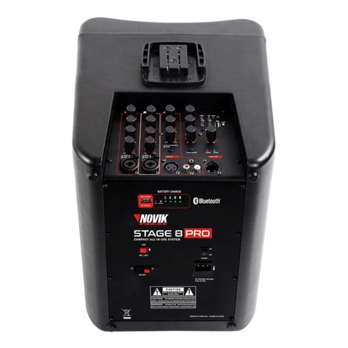 CAIXA DE SOM ATIVA 400W BLUETOOTH BATERIA COM SISTEMA VERTICAL ARRAY ...