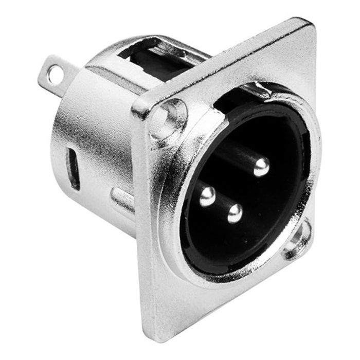CONECTOR XLR CANON MACHO 3 PINOS PAINEL NIQUELADO LU-71286 LUMINOS ... CONECTOR XLR CANON MACHO 3 PINOS PAINEL NIQUELADO LU-71286 LUMINOS ...