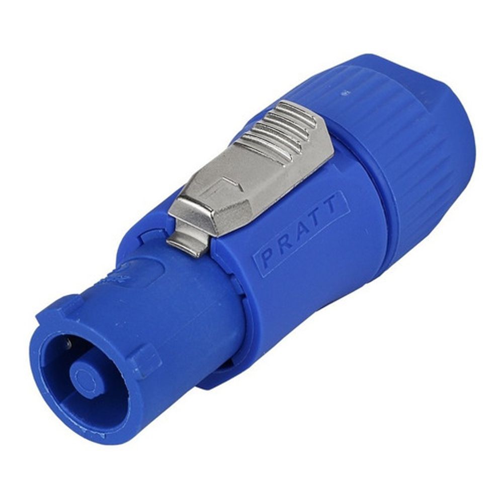 CONECTOR POWERCON MACHO IN 3 VIAS AZUL PRATT - enterlight
