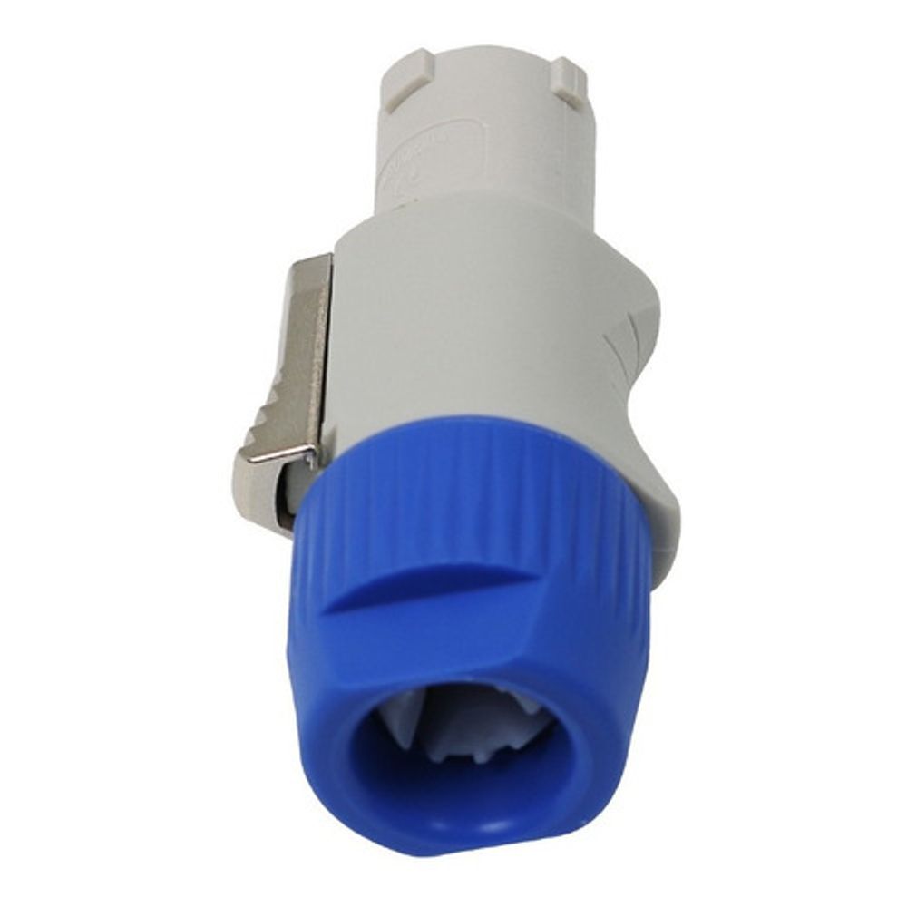 CONECTOR POWERCON MACHO OUT 3 VIAS BRANCO PRATT - enterlight