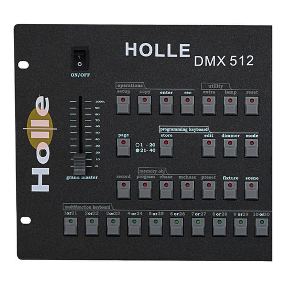 MESA DMX PILOT 2000 512C DIGITAL BIVOLT HOLLE - enterlight