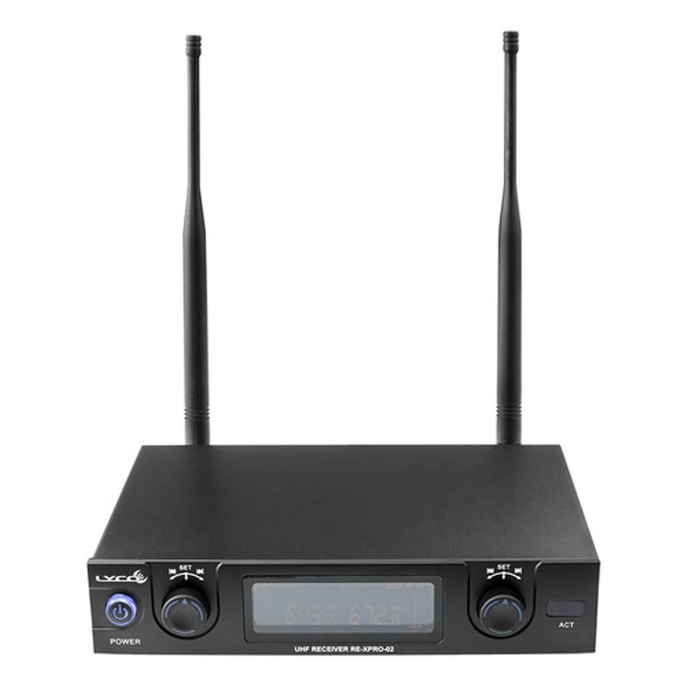 MICROFONE SEM FIO DUPLO HEADSET LAPELA INSTRUMENTO UIHF DISPLAY ...