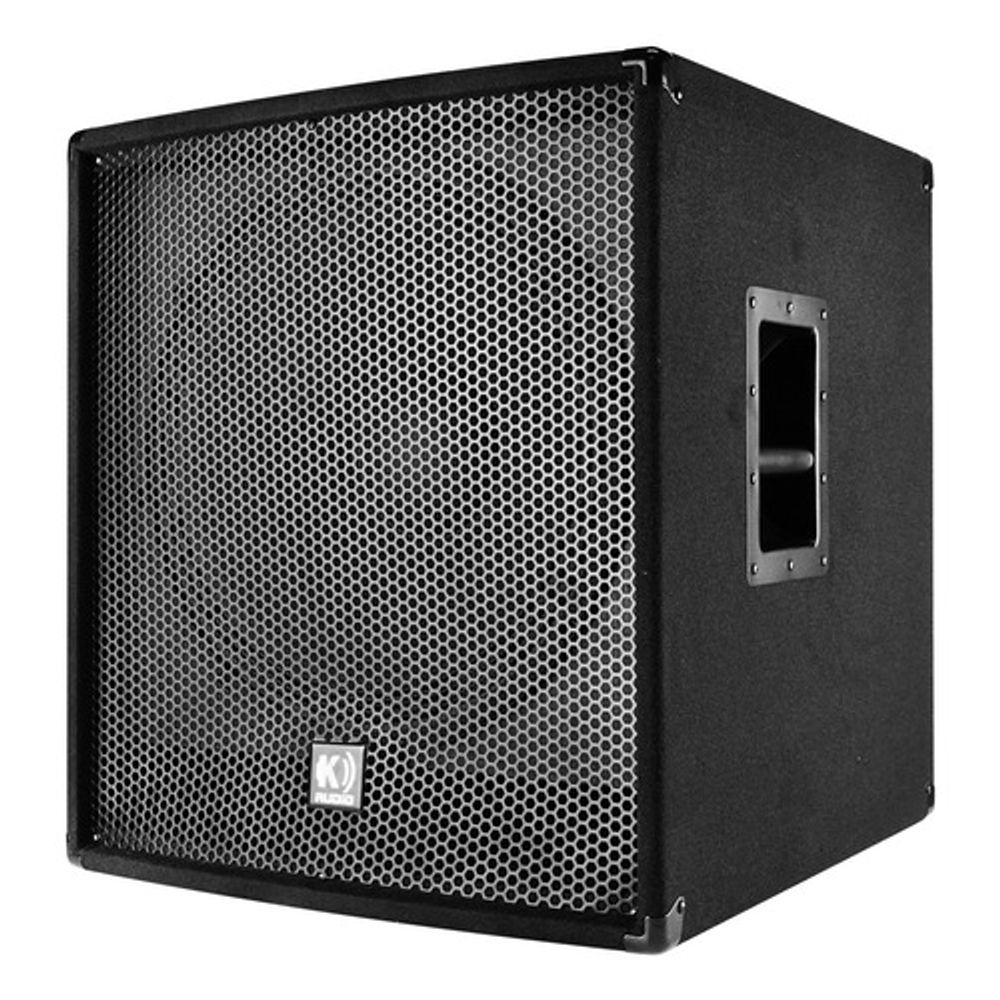 CAIXA DE SOM ATIVA SUBWOOFER 18 POLEGADAS 600W BIVOLT SUB SW418A KAUDIO - enterlight